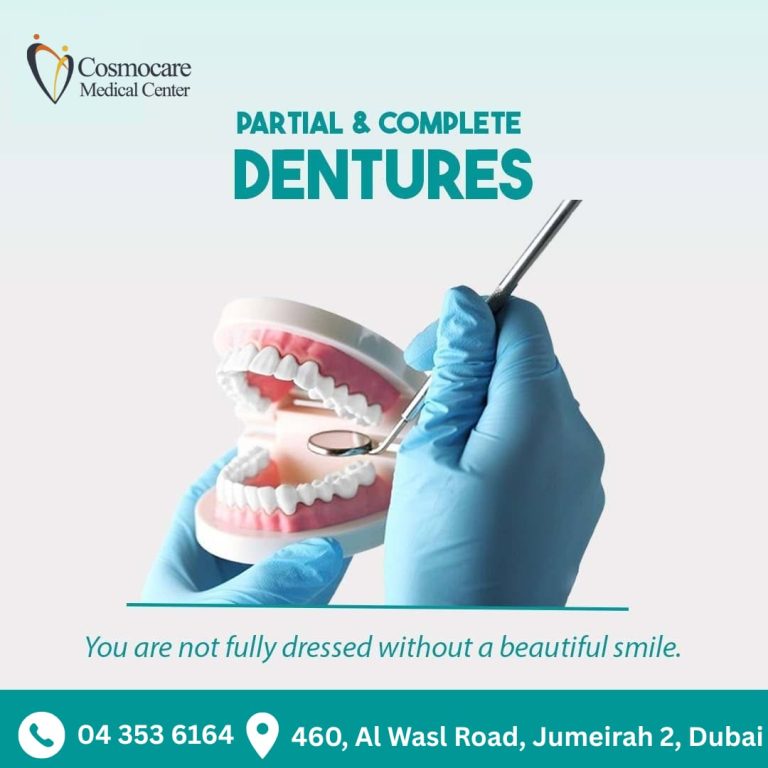 Partial & Complete Dentures - Cosmocare Medical Center