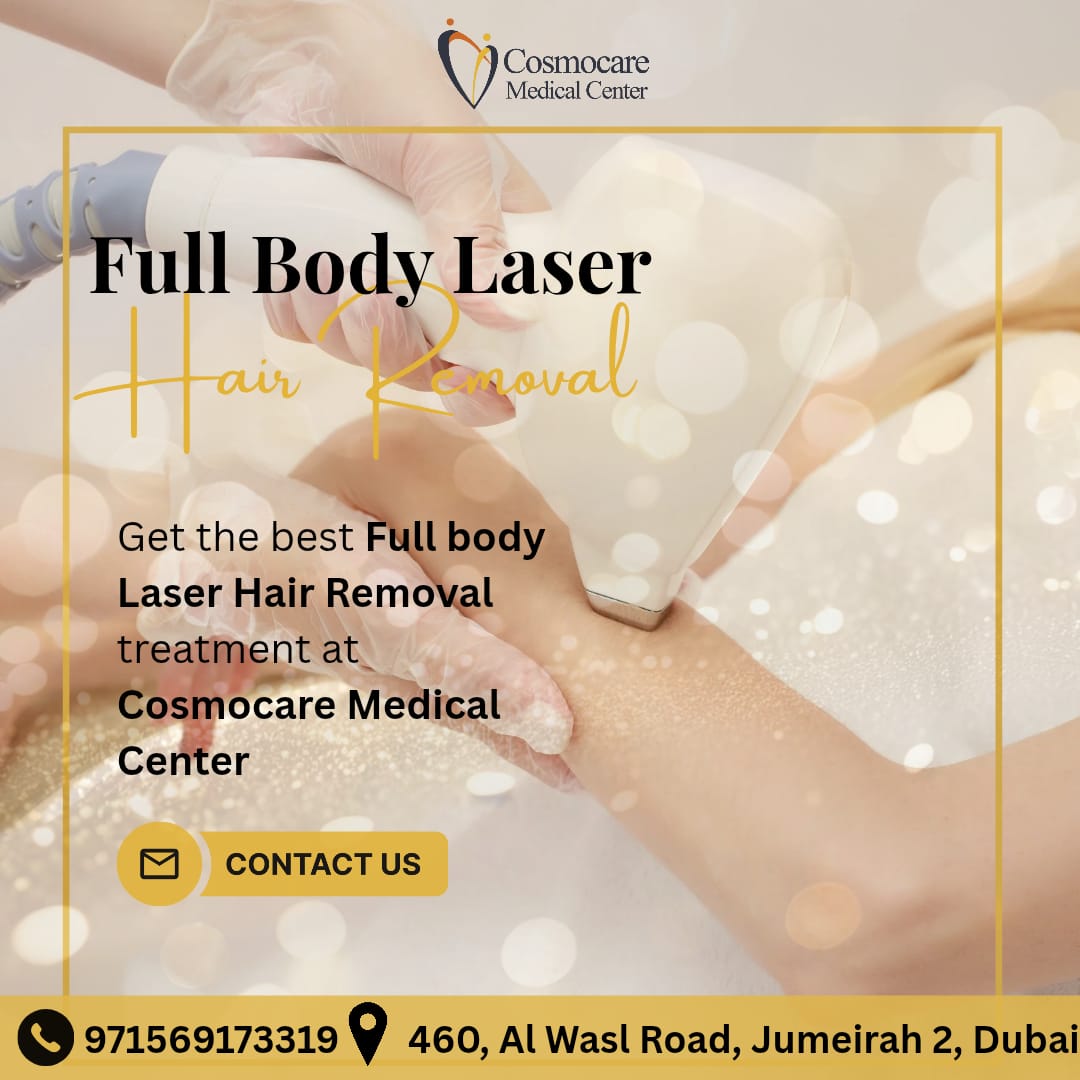 Full Body Laser Hair Removal - Cosmocare Medical Center