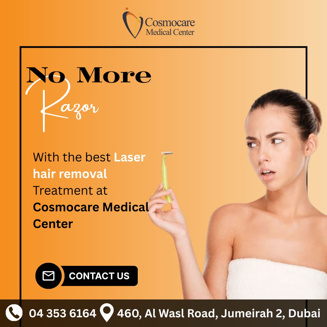 Say Goodbye to the Razor with Laser Hair Removal! - Cosmocare Medical ...