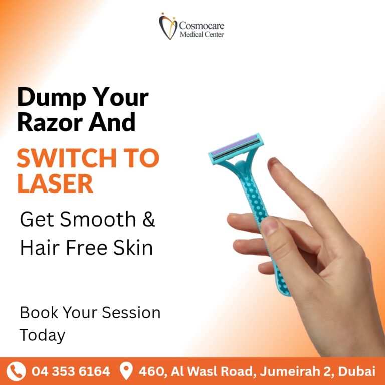 Ditch the Razor, Embrace the Laser! - Cosmocare Medical Center