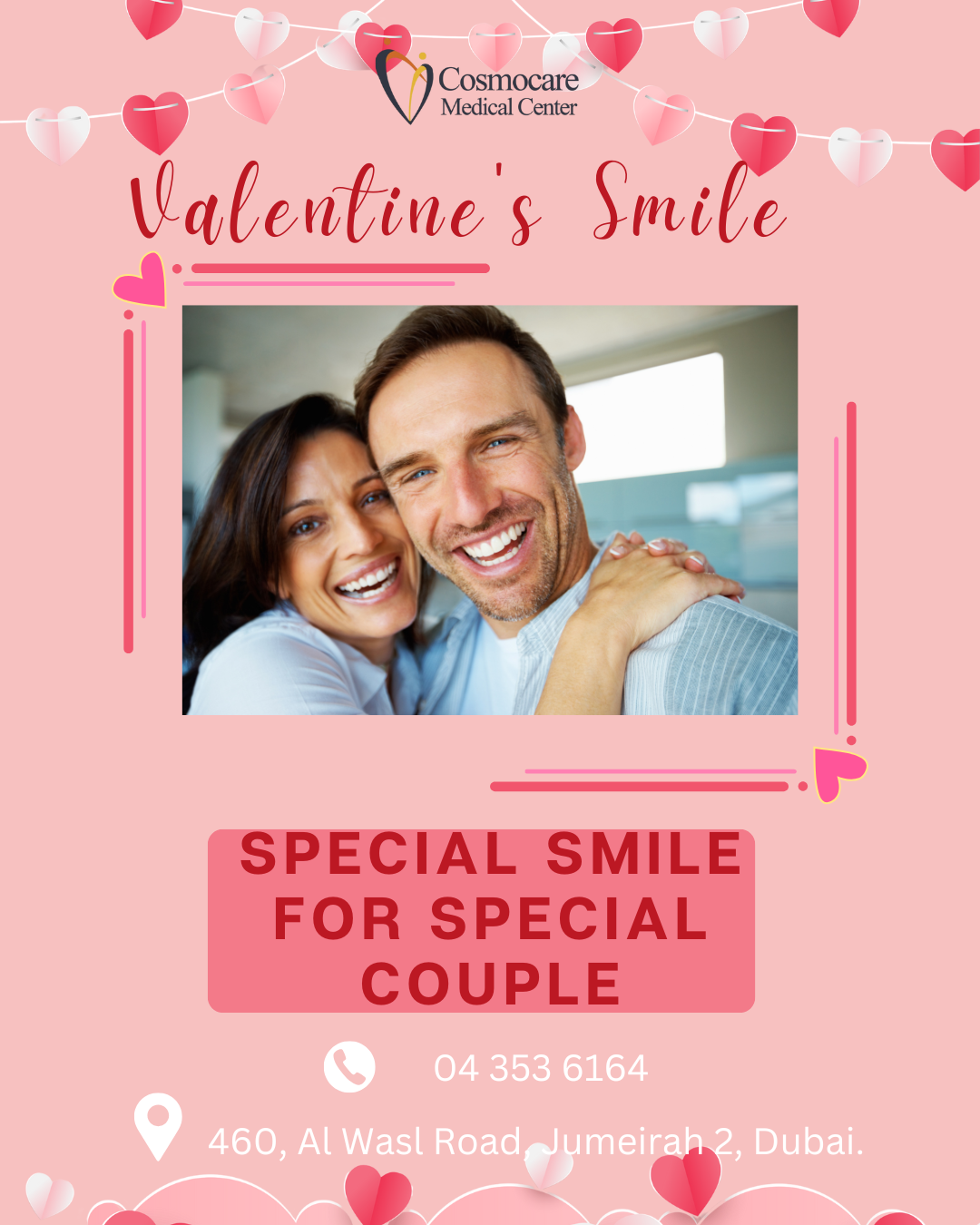 Special smile for special couple! - Cosmocare Medical Center