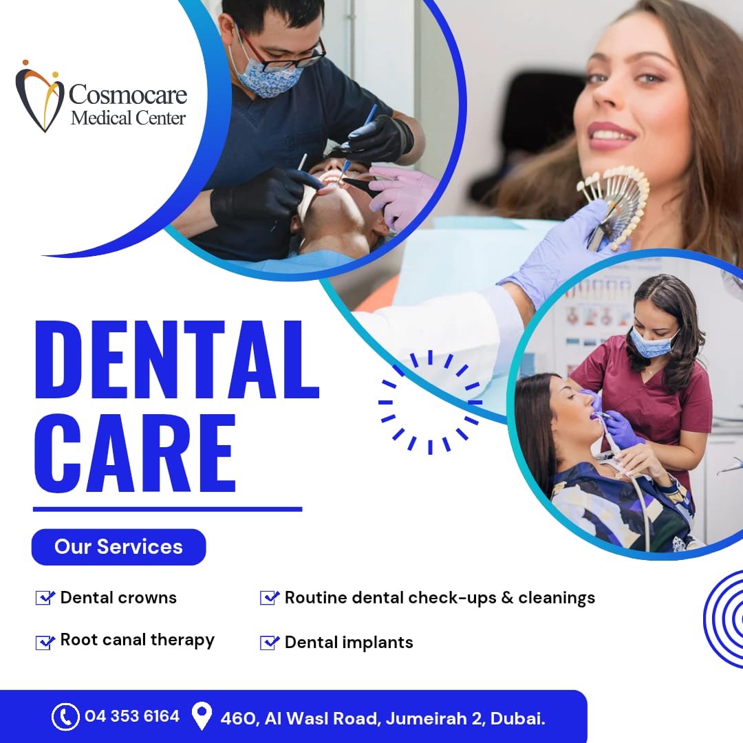 Our Dental Services - Cosmocare Medical Center