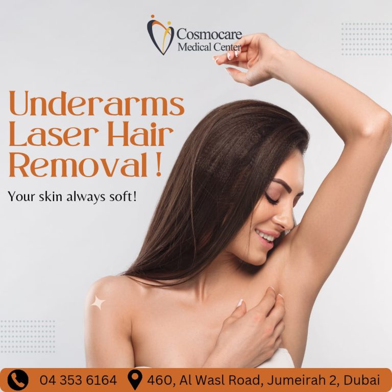 UNDERARMS LASER HAIR REMOVAL - Cosmocare Medical Center